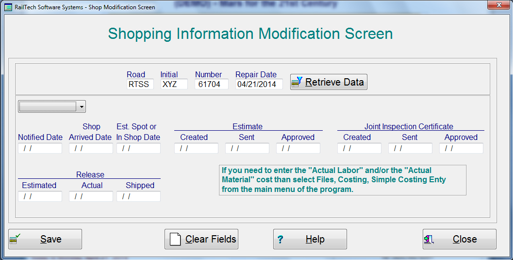 RailTech Software Systems